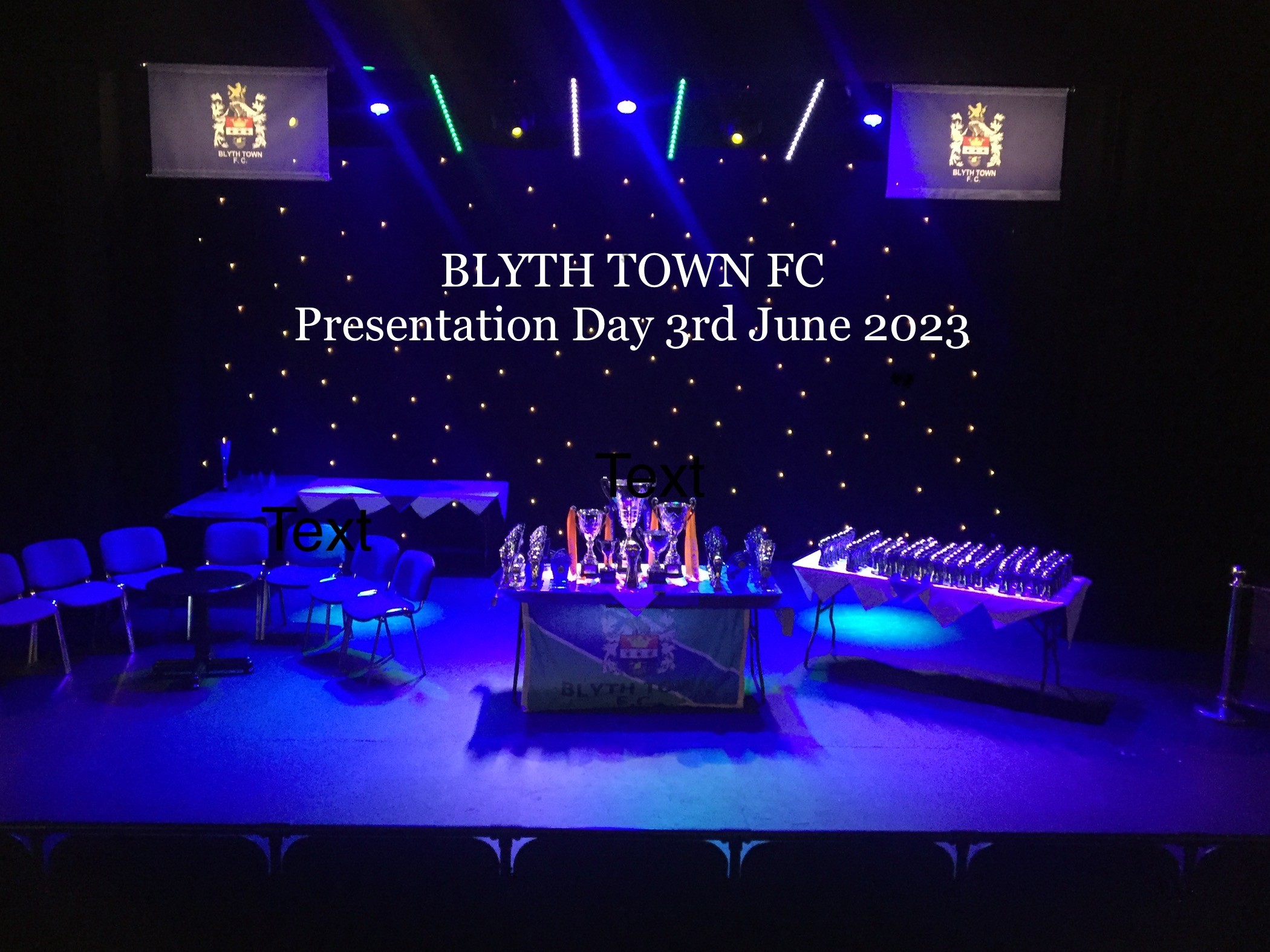 Presentation Day - Blyth Town Football Club